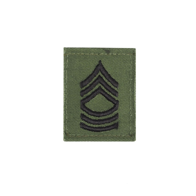 US Rangabzeichen "Master Sergeant" Textil oliv - Military Store Bausenwein